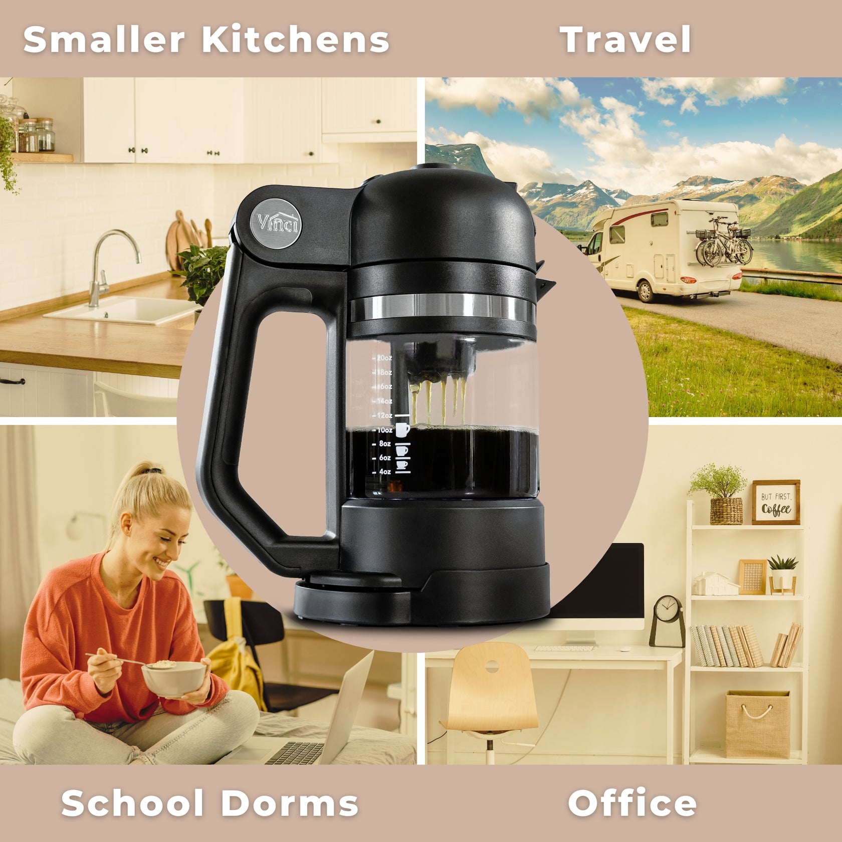 Vinci Micro Café Brewer for K-Cups – Vinci Housewares