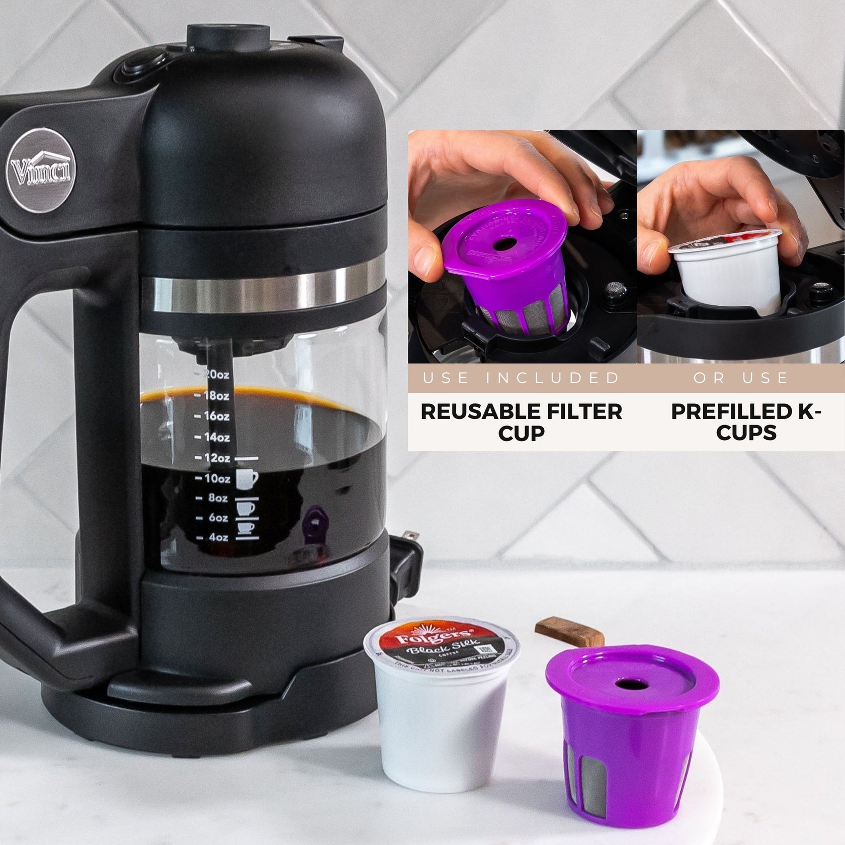 Vinci Micro Café Brewer for K-Cups – Vinci Housewares